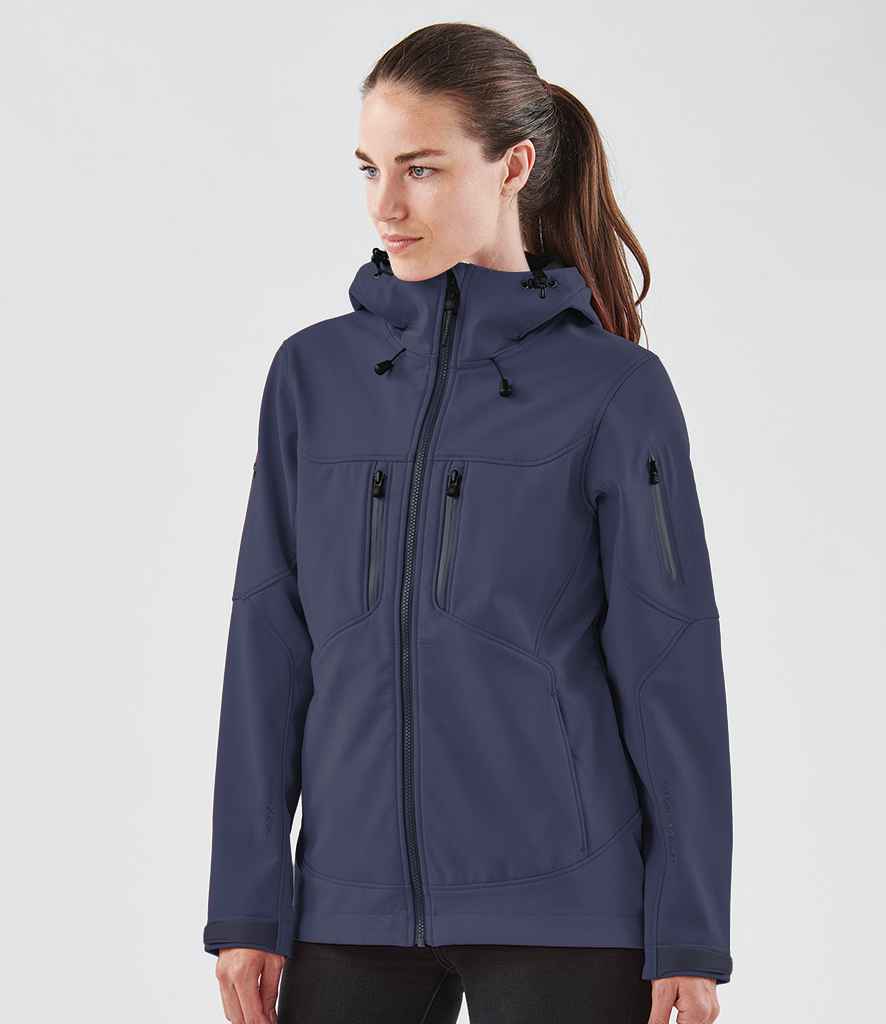 Stormtech Ladies Epsilon 2 Hooded Soft Shell Jacket | LSi