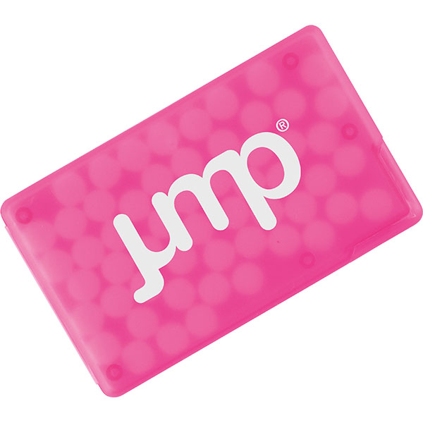 Credit Card Shape Mint Container - Spot Colour | LSi
