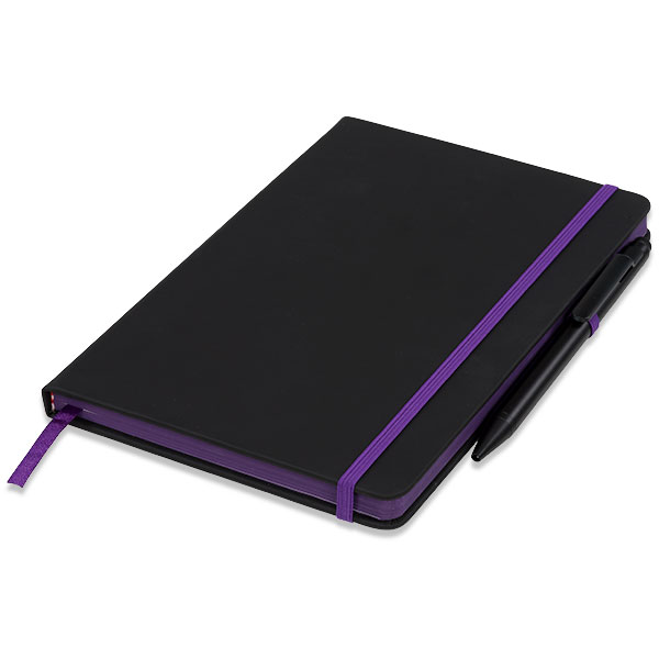 Medium Noir Edge Notebook - Full Colour | LSi