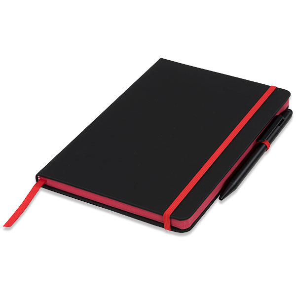 Medium Noir Edge Notebook - Full Colour | LSi